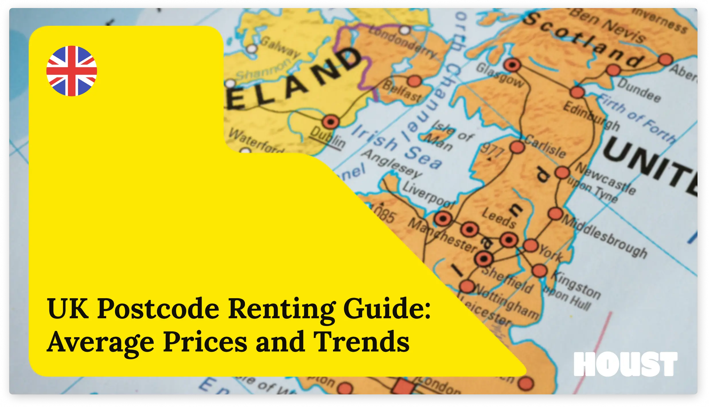 UK Postcode Renting Guide: Average Prices and Trends